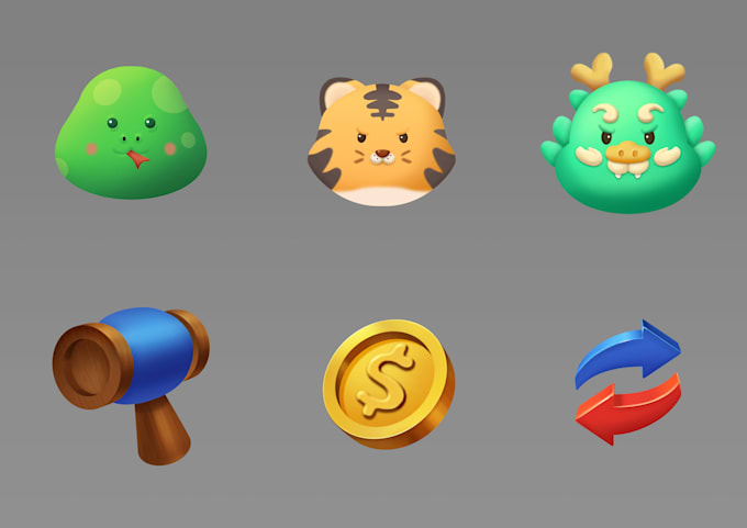 Create cool game art props, items, icon by Nguyenhieu867 | Fiverr