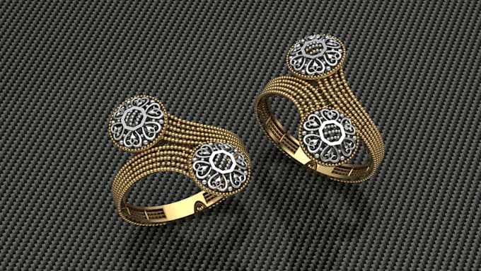 Do jewelry cad design for 3d printing and rendering by Mrraza8 | Fiverr