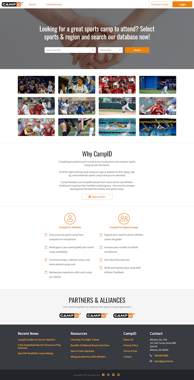 Design Html Css Landing Page And Html Css Bootstrap Website By Sawoodkhan4 Fiverr