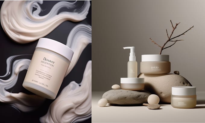 Create product concept photography for skincare and cosmetics with ...