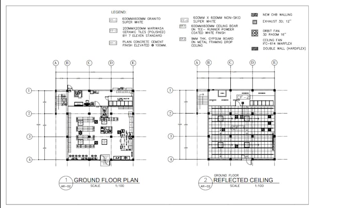 Draw 2d floor plan house plan using autocad by Jcvelasquez0921 | Fiverr