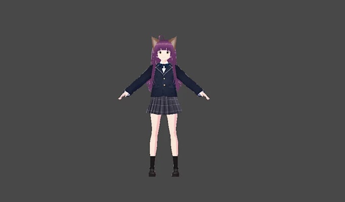 Model vrchat avatar for you by Datawork9 | Fiverr