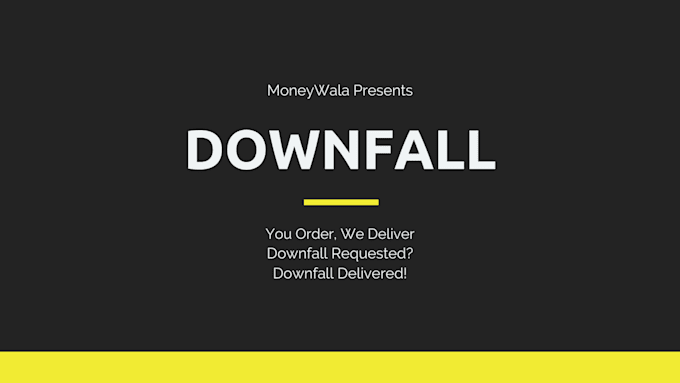 Pray for your downfall by Moneywala | Fiverr