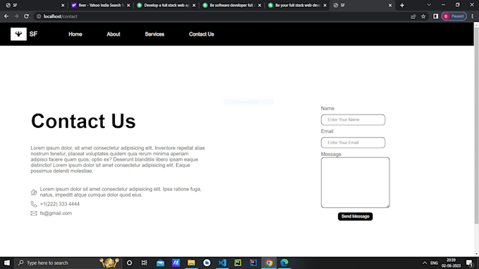 Create fully responsive custom web applications by Dishanshetty552 | Fiverr Create fully responsive custom web applications by Dishanshetty552 | Fiverr