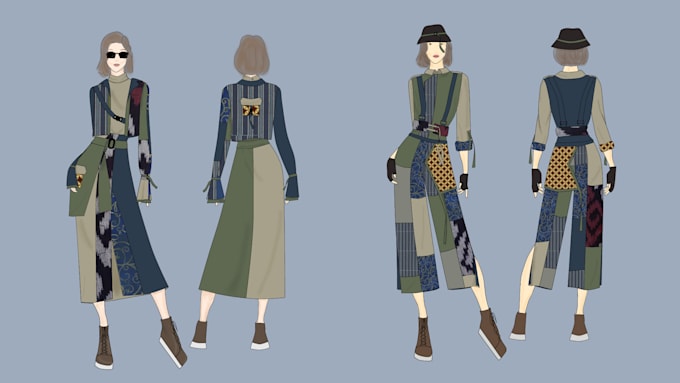 Give you unforgettable fashion design by Lelydeviana | Fiverr