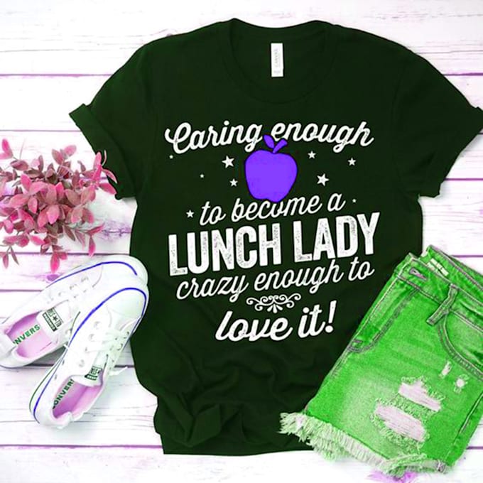 Create trendy custom graphics tshirt merch design by Montwarren | Fiverr