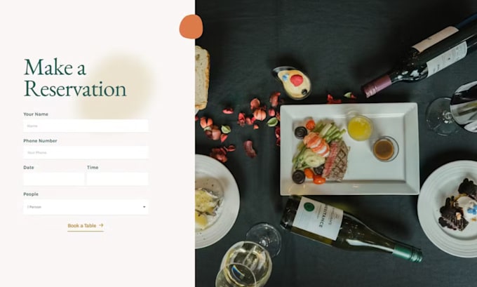 Do professional restaurant and food website design by Sumonhossain25 ...