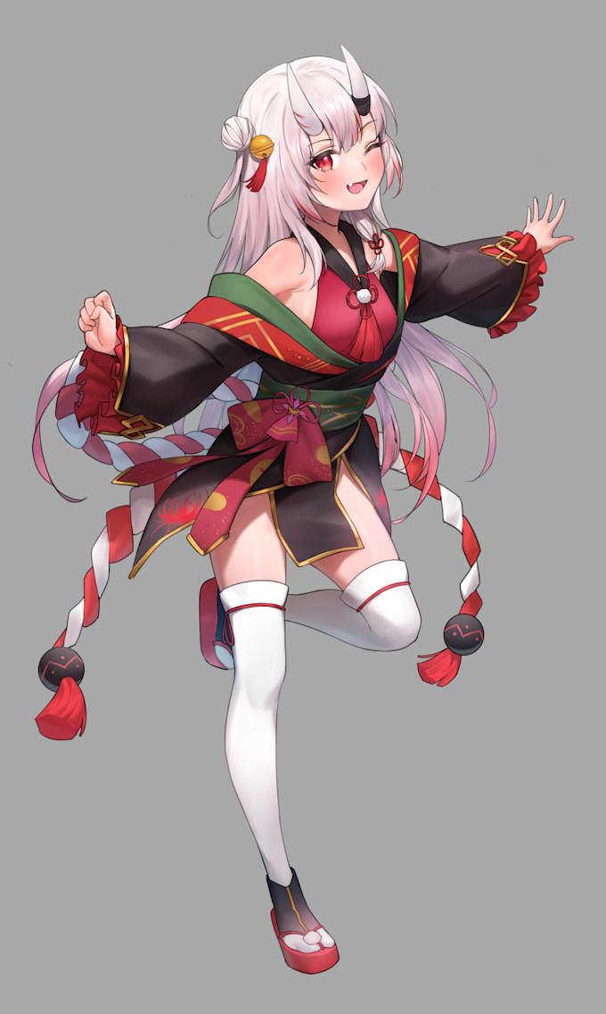 Create anime style character art,sfw and nsfw by S_w126 | Fiverr