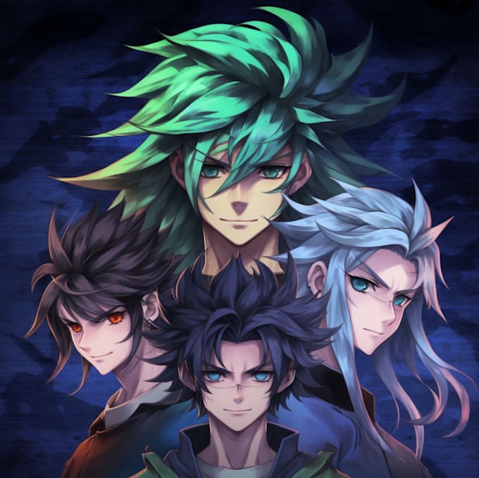 Create conceptual art and a character in the anime register by Killian ...