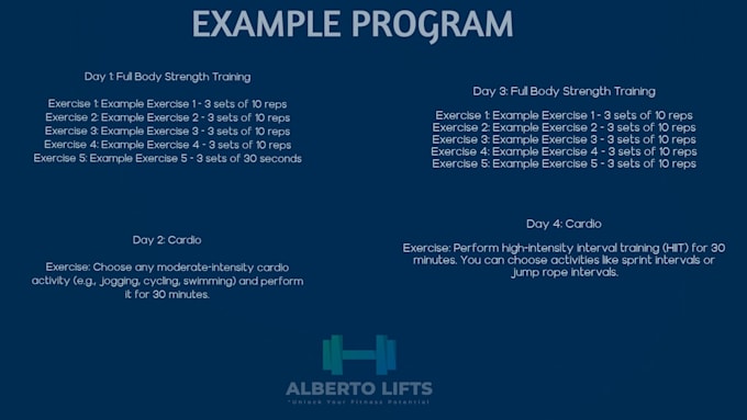 Design personalized workout programs and splits for your fitness goals ...