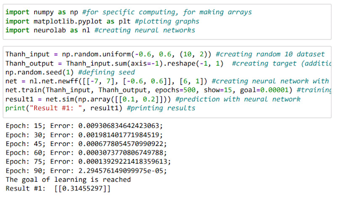 Do Machine Learning And Neural Networks Projects With Python By
