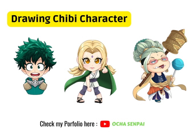 Draw chibi anime character, oc or fanart full color by Ongkufahrizal ... Draw chibi anime character, oc or fanart full color by Ongkufahrizal ...