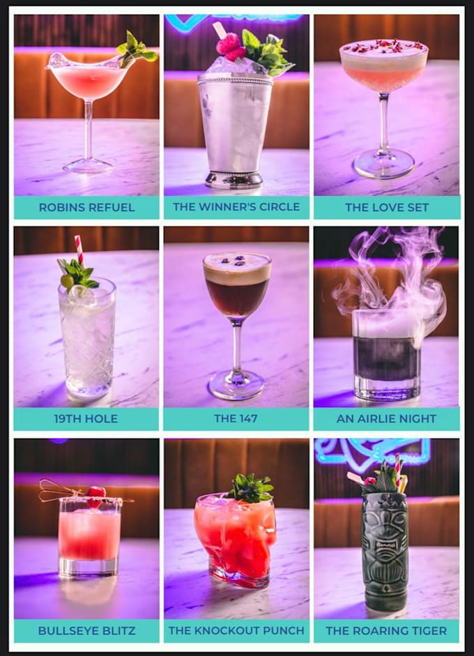Create your bar concept and craft a unique cocktail menu by ...