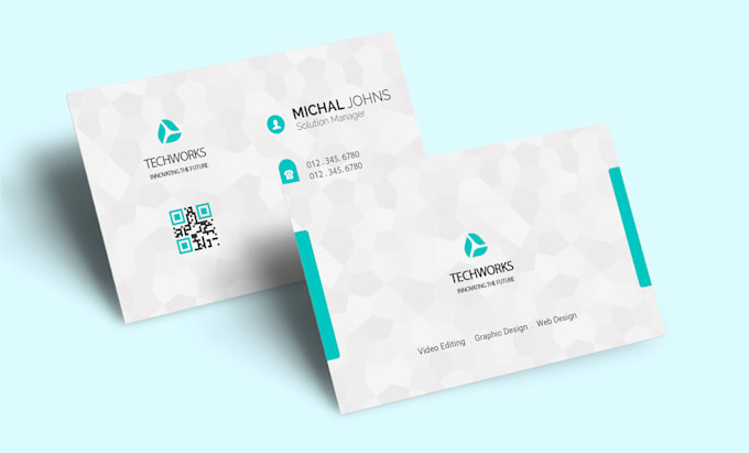 Craft visually stunning business card by Lina_gfx | Fiverr