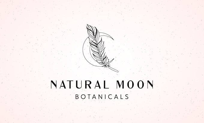 Design beautiful hand drawn boho botanical floral feminine logo by ...