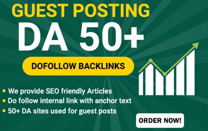 50 to 90 da guest post service by Siddharth1322 | Fiverr
