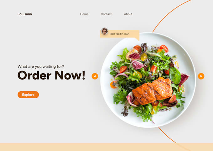 Create awesome hero section design by Ghaziali86 | Fiverr