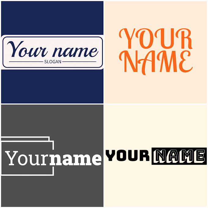 Create professional logo using your name with symbol by Abdomalek437 ...