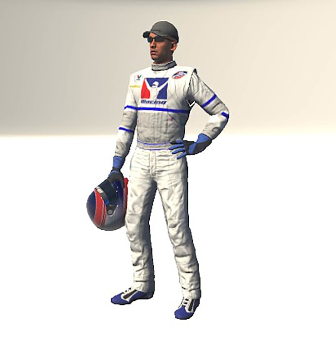 Create a custom iracing drivers suit in your colors and team branding ...
