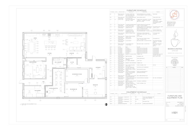 Create a digital interior construction document set by Anacurbelo | Fiverr