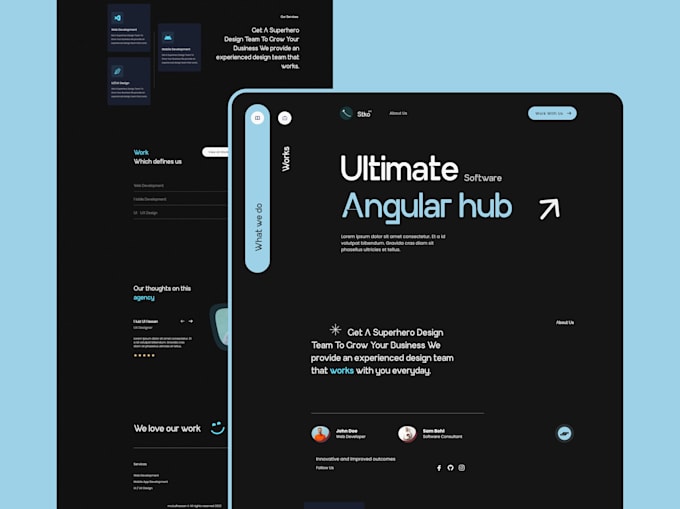 Convert figma, xd mockups into angular with firebase by Lara_studios | Fiverr