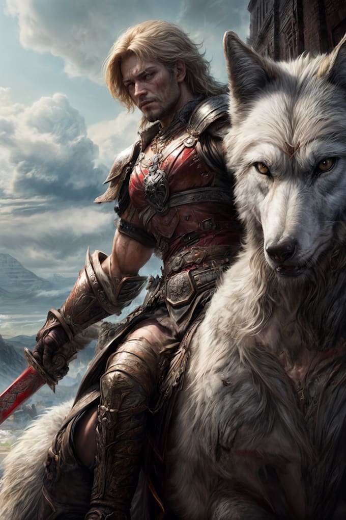 Draw digital illustration of your rpg, dnd or role play characters by ...