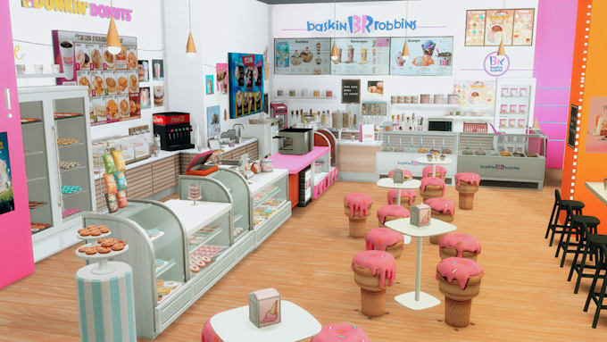 Build a fast food restaurant for you in the sims 4 by Depressedsimmer ...