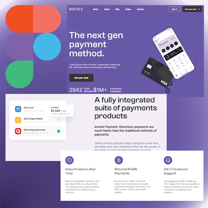 Do mobile app and web ui ux design on figma and adobe xd by Muhiodeen | Fiverr