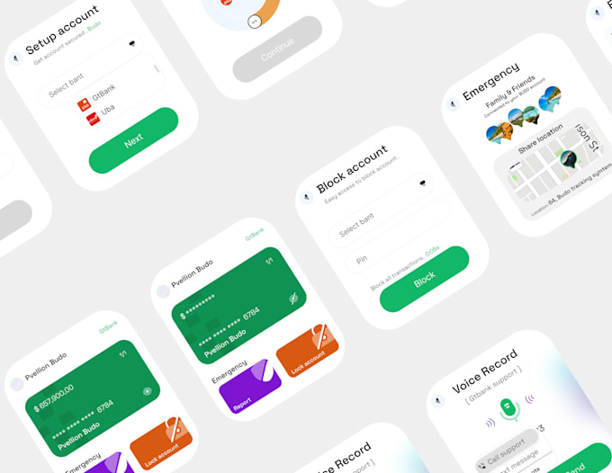 Create a minimalist dashboard mobile app designs by Ali_baba46 | Fiverr
