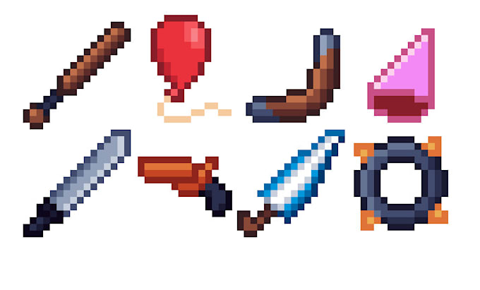 Make pixel art sprites for you by Jalecko | Fiverr