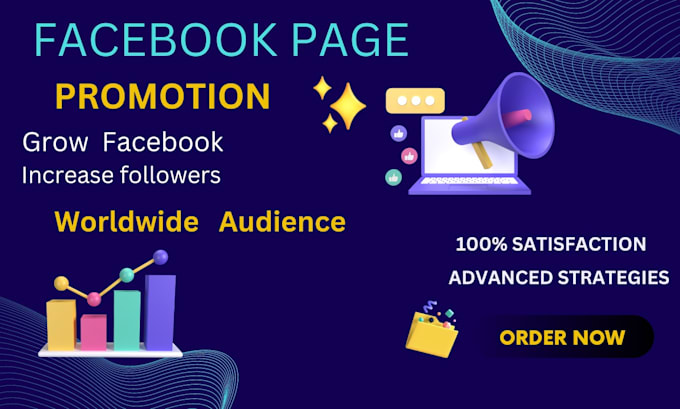 Do grow and promote facebook page,account and following fast by Chak115 ...