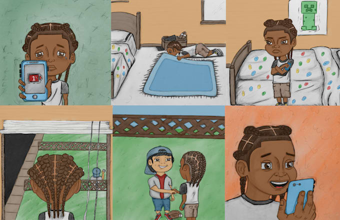 Draw fun illustrations for your childrens book by Jadabyrd | Fiverr