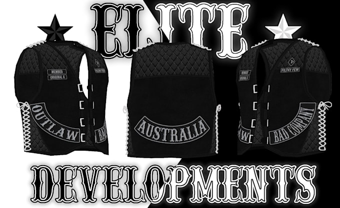 Create motorcycle club kutte for fivem by Raykirby649 | Fiverr