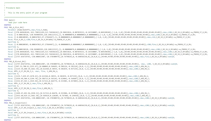 Create robotstudio simulations and abb programs by Tomrix1 | Fiverr