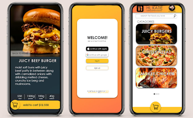 Make you a mobile ui design by Dextnim | Fiverr