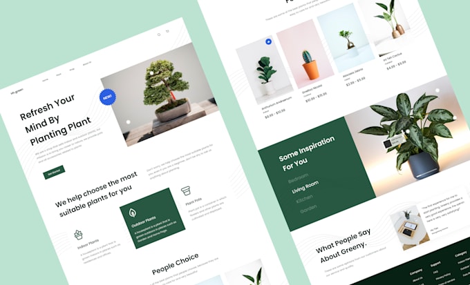 Do modern ui ux design for your website professionally by Designhome ...