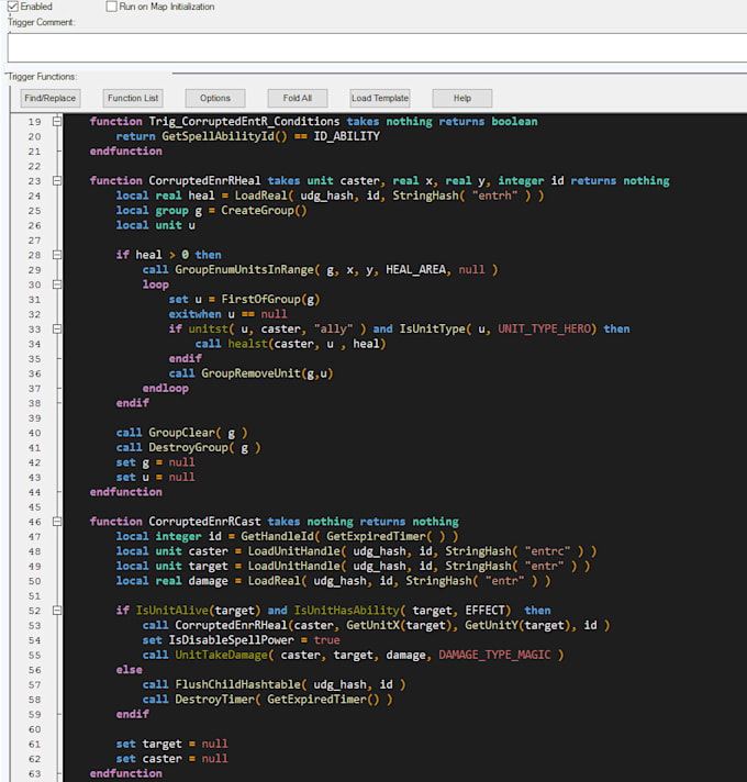 Create gui or jass code in warcraft 3 for you by Varcklen | Fiverr