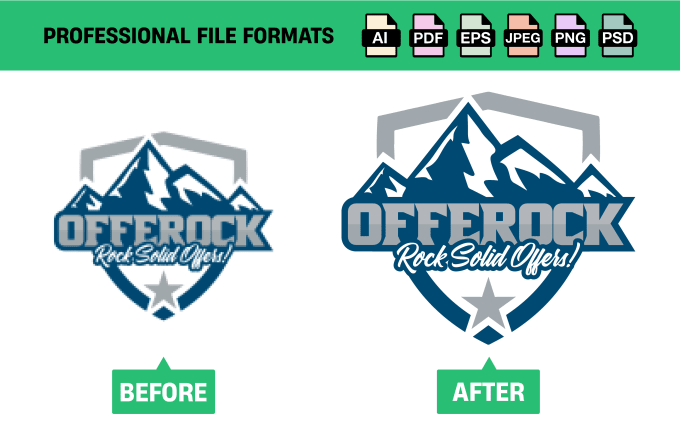 Convert your sketch or existing logo to vector by Logohype | Fiverr Convert your sketch or existing logo to vector by Logohype | Fiverr