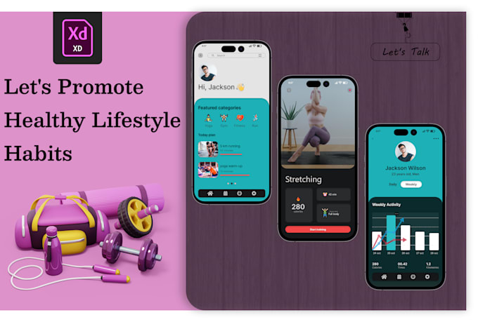 Design Mobile App Ui Design For Ios Or Android In Adobe Xd Or Figma By Uiteam360 Fiverr