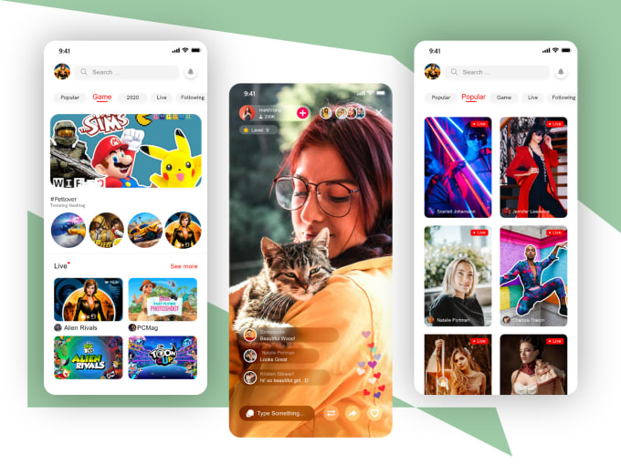 Entwicklung einer live-streaming-app, streaming-website, live-streaming-app Entwicklung einer live-streaming-app, streaming-website, live-streaming-app