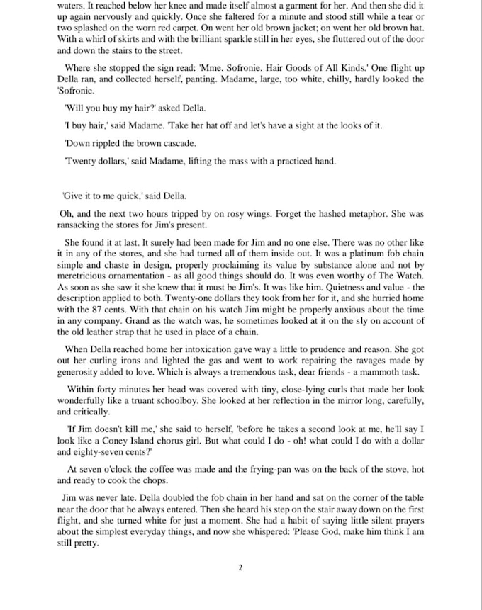 Do data entry converting images into ms world and pdf by ...