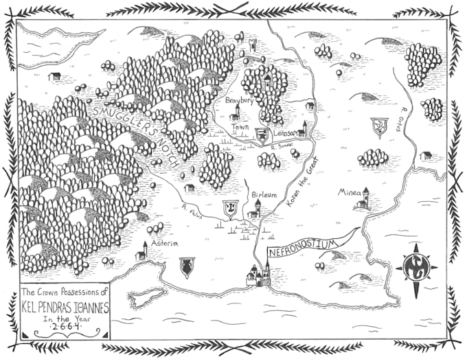 Draw your dungeons and dragons map by Aaron_hollatz | Fiverr