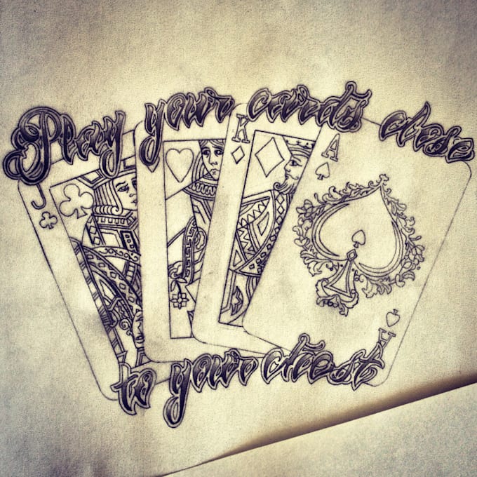 Design your tattoo script in chicano style by Orochitattoo | Fiverr