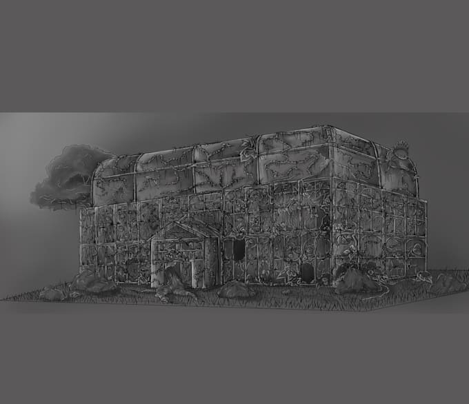 Create concept art for a building or structure by Amber190 | Fiverr