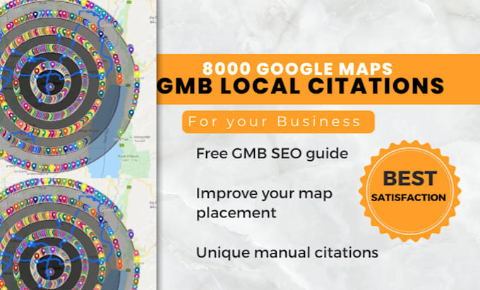 Create 8000 google maps citations for ranking gmb and local business ... Create 8000 google maps citations for ranking gmb and local business ...