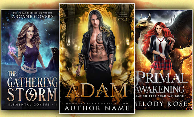 Design professional fantasy book cover or ebook cover by Xpertise ...