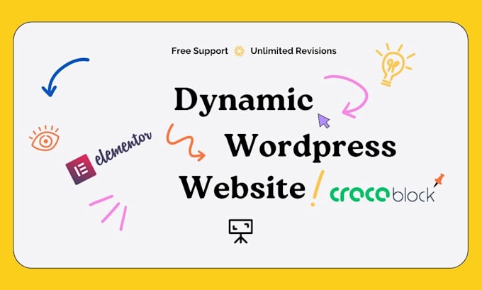 Build dynamic wordpress website with crocoblock, elementor pro, jet engine by Sunjidrayhan | Fiverr