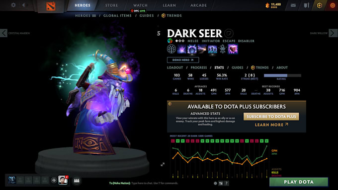 Teach you how to improve in dota 2 by a 6000 mmr coach by Codexx_xx ...