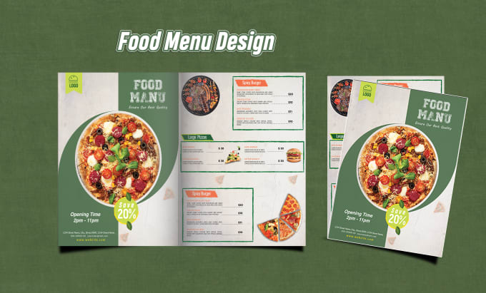 Eye catching food menu design for your restaurant business by Mdriadul ...