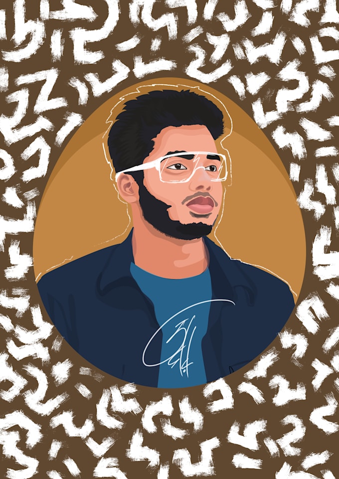 Make an amazing digital portrait based on your high resolution photo by ...